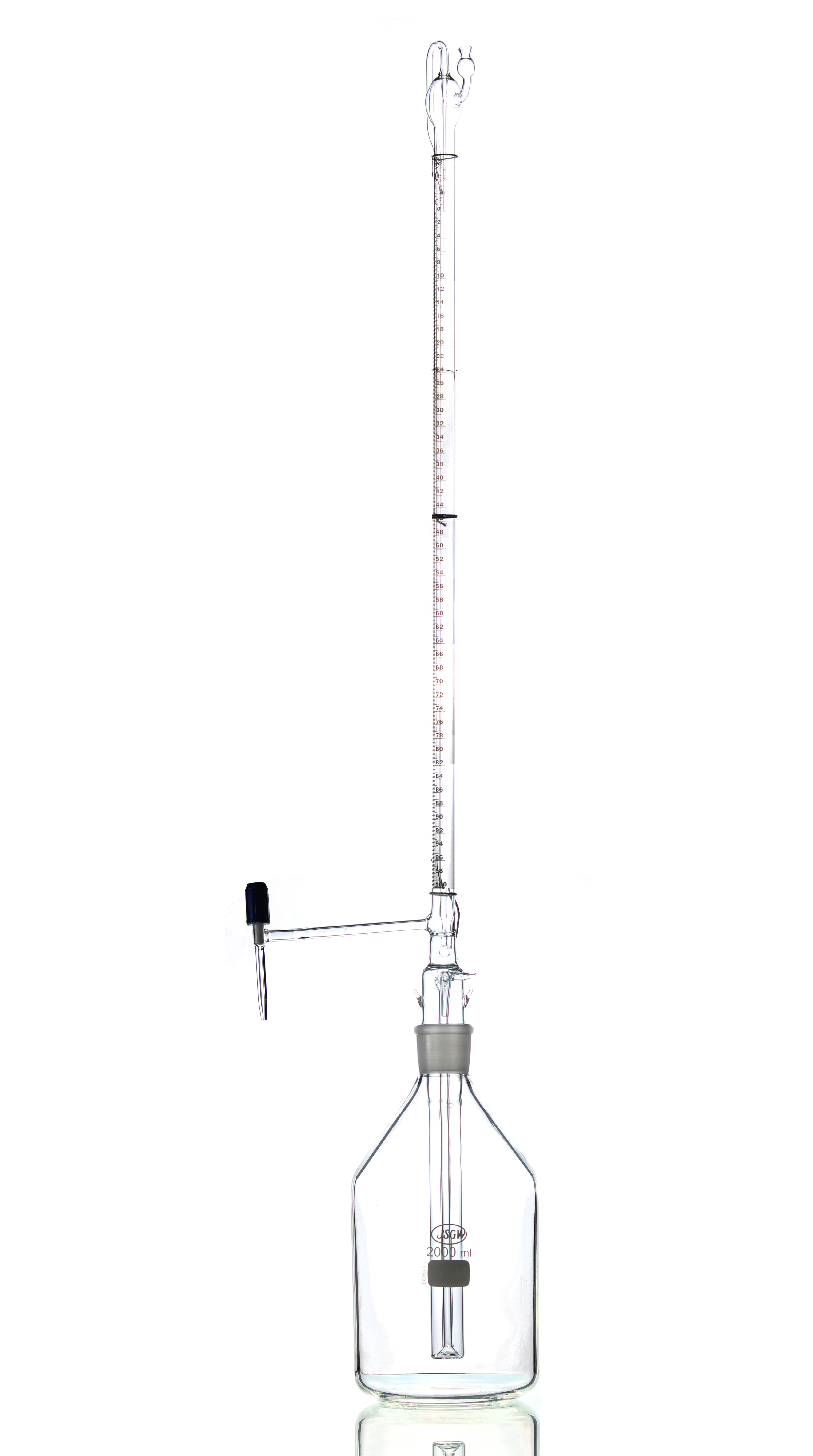 24N Burette Automatic - PTFE Needle Valve Stopcock - NABL